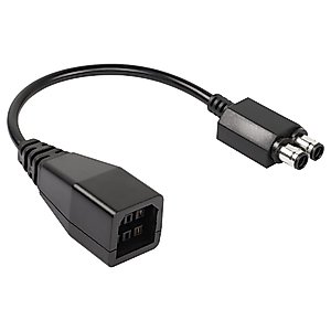 CERRXIAN 0.5ft Power Supply for Xbox 360 to Xbox 360 Slim Replacement Power Conversion Cable(360-s)