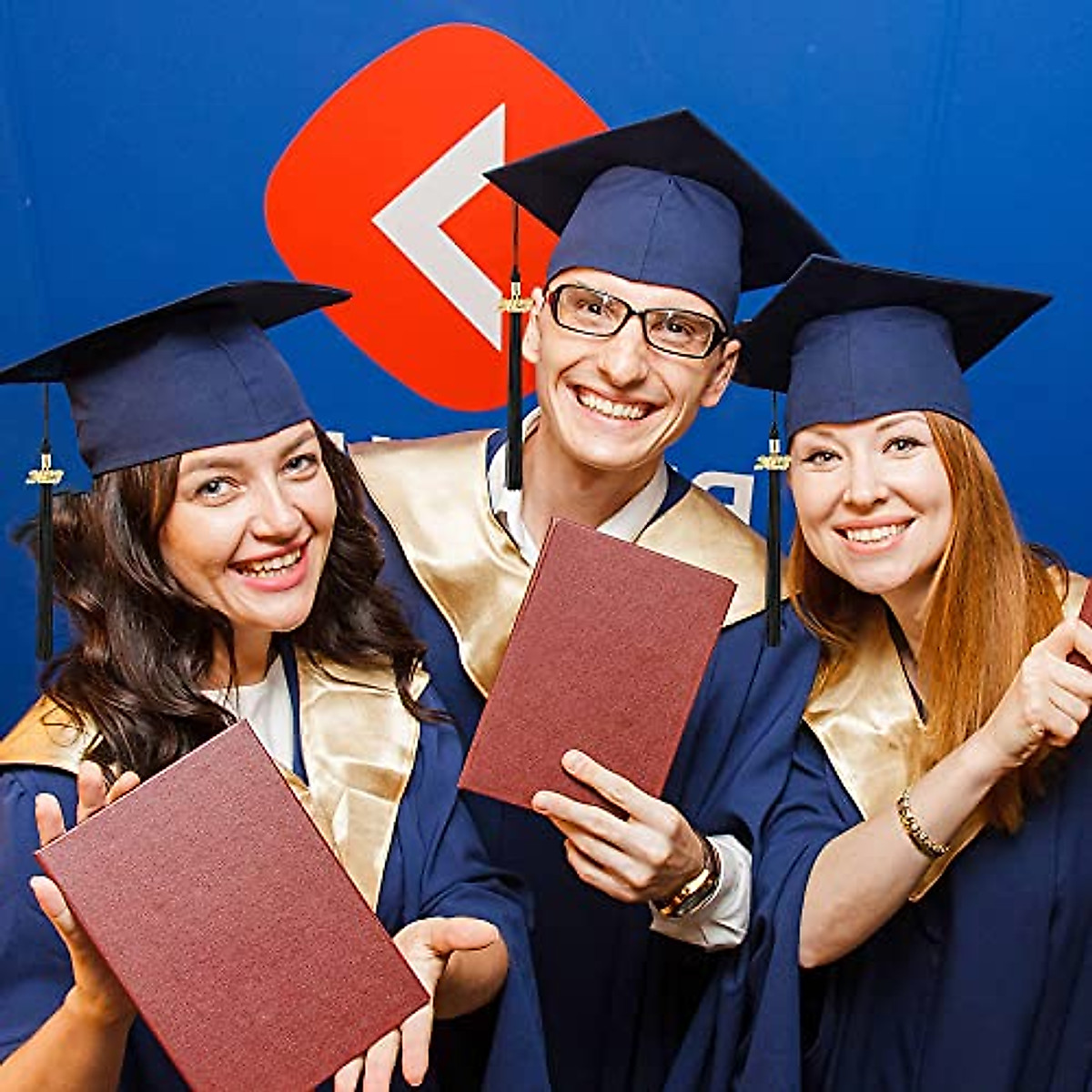 2PCS 2023 Graduation Tassels 2023 Classic Graduation Tassel with 2023 Year Charm Graduation Tassel Charms for Graduation Cap, Graduation 2023 Tassel Charm for Graduation Party Ceremonies Gift(Black)