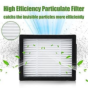 LOVECO 18 Pack Replacement Filter Compatible for iRobot Roomba evo,e,i Series e5 e6 e7 i1 i3 i4 i6 i7 i8 Vacuum Cleaner