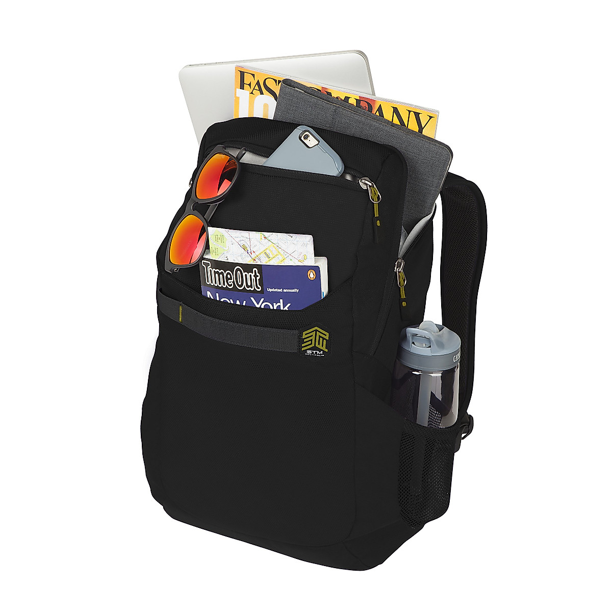 STM Saga Backpack for Laptop, 15" - Black (stm-111-170P-01)