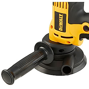 DEWALT Rotary Sander, Variable Speed, Dust Shroud, 5-Inch (DWE6401DS), Yellow