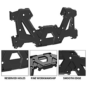 SAUTVS Rear Rack Back Rack Plastic Storage for Polaris Sportsman 570 2014-2020, Sportsman 450 2016-2020, Sportsman Touring 570 SP 2015-2021, Sportsman Touring 570 EFI 2014-2023, Replace# 2635059-070
