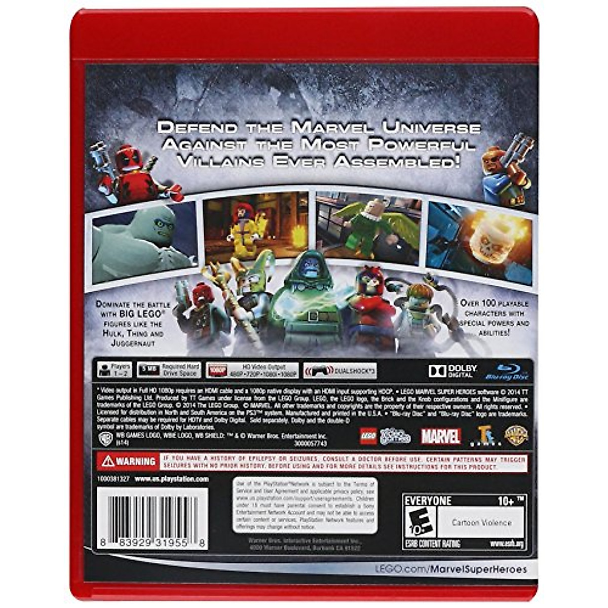 Lego: Marvel Super Heroes - PlayStation 3