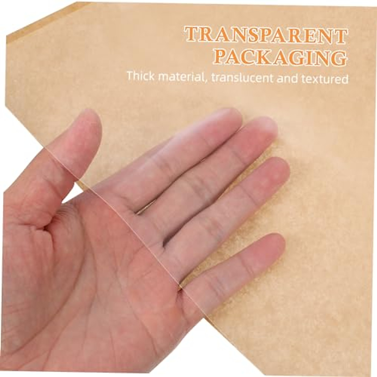 EXCEART 150 Pcs Packing Bag Single Flower Wrapping Bags Florist Wrapping Bag Bouquets Wrap Bags Floral Bouquet Gift Packaging Flower Arrangement Bag Wedding Vintage Paper Birthday Present