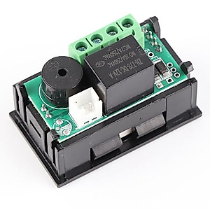 Eujgoov Digital Display Microcomputer Thermostat Temperature Controller Switch Temperature Sensor Microcomputer Thermostat for Air Conditioning System DC12V