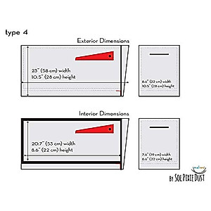 Contemporary Post Mount Mailbox/Aluminum Brush Silver Body and Aluminum Wood Walnut Numbers, Custom Mailbox, Mailnest, PostBox, Type 4
