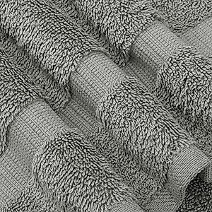 Chakir Turkish Linens | Hotel & Spa Quality 100% Cotton Premium Turkish Towels | Soft & Absorbent (6-Piece Hand Towels, Gray)