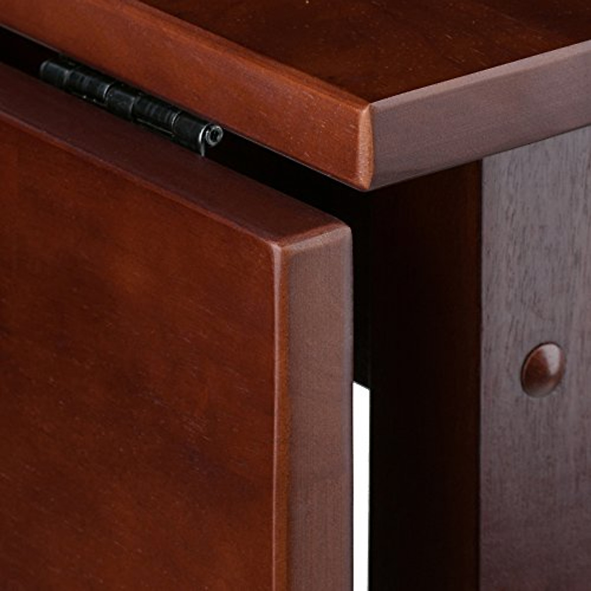 Winsome Lynnwood, 39.37" W x 30" D x 35.43" H, Walnut