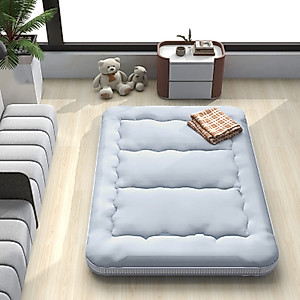 KIAYACI Japanese Floor Mattress Camping Mattresses for Tents Twin Mattress Pad Mattress Pad Memory Foam College Dorm Mattress Pads Camping Mattresses for Tents Mattress Pad Twin Car Camping Mattress