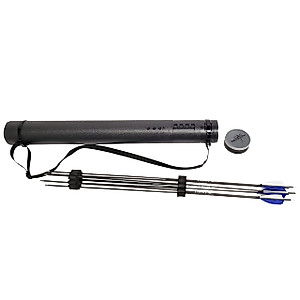 SAS Adjustable Archery Arrow Case Carrier with Strap (Tube with Insert)