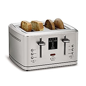 Cuisinart CPT-740 4-Slice Digital MemorySet Toaster, Stainless Steel