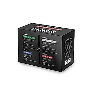 Bourbon Barrel Aged Coffee 24ct Variety Pack Set, Single Origin Coffee Paired with Bourbon, Rye Whiskey, Malt Whiskey and Rum, 24ct