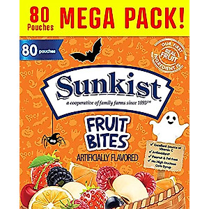 Eva's Gift Universe Basket Filler Fruit Snacks, Mixed, Bulk Pack,0.8 oz Individual Single Serve Bags,80 Pouches (1 Pack)