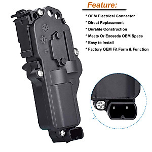 746-149 Power Door Lock Actuator Right Passenger Side Compatible with Ford F150 F250 F350 F450 F550 Expedition Excursion Mustang Ranger Taurus, Lincoln, Mercury, Mazda F81Z25218A42AA, 6L3Z25218A42AA