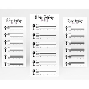 Wine tasting card scorecard for blind wine tasting party. Wine score card rating sheet for party, bachelorette party, girls night out party. Wine theme party tasting mat for wine.