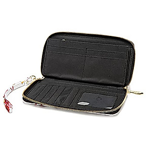 LOVESHE Women wallet RFID Blocking Purse Credit Card Clutch Zip Around Phone Clutch Large Travel Purse Wristlet Bohemian(LBH)