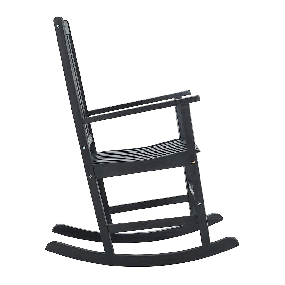 SAFAVIEH Outdoor Collection Barstow Teak Rocking Chair