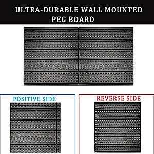 MULSAME Wall Mounted Storage Bins Parts Rack 4 Colors 30PCS Bin Organizer Garage Plastic Shop Tool, Garage Organizers and Storage