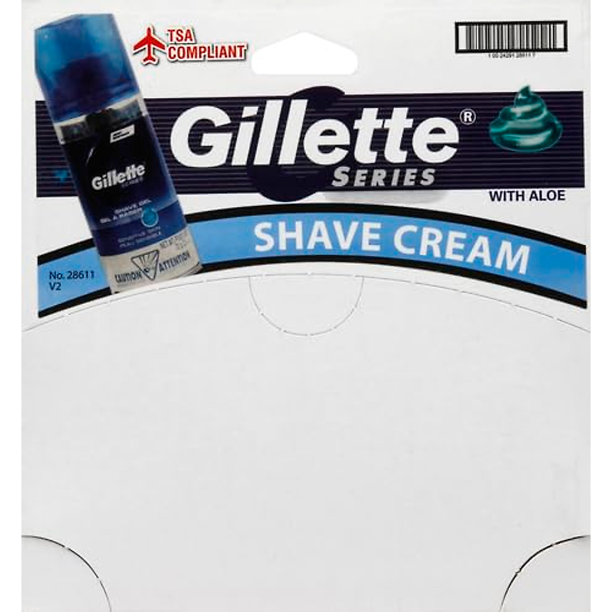 Gillette Series Shave Gel for Sensitive Skin, 2.5 Ounce