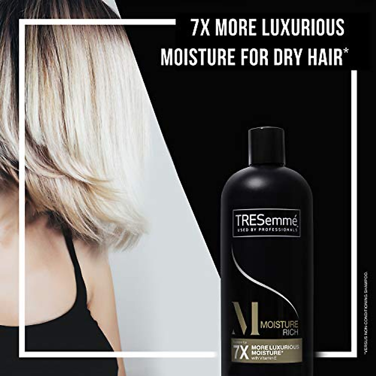 TRESemmé Rich Moisture Hydrating Shampoo with Pump for Dry Hair Formulated With Pro Style Technology 39 Fl Oz
