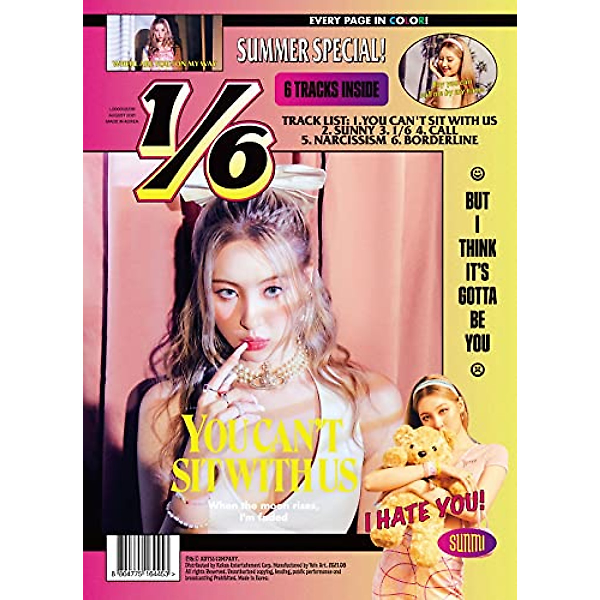 KAKAO SUNMI ONE-SIXTH (3rd Mini Album)