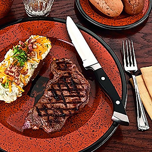 World Tableware 201-2693 Stockyard 10-1/2" Steak Knife - Dozen