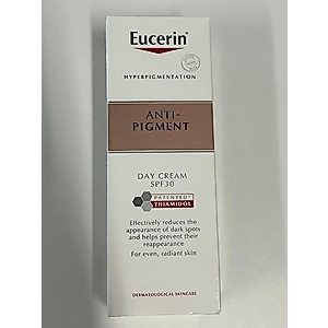 Eucerin ANTI-PIGMENT - Pigment Reducing Day Cream SPF30 - 50 milliliters (1.7 ounces)