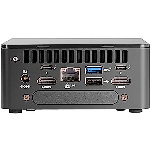 E-ITX Intel NUC12WSHv7 NUC 12 Pro Core i7 vPro Mini PC System, 32GB Memory, 512GB NVMe SSD, Windows 11 Pro 64-bit Pre-Installed and Configured