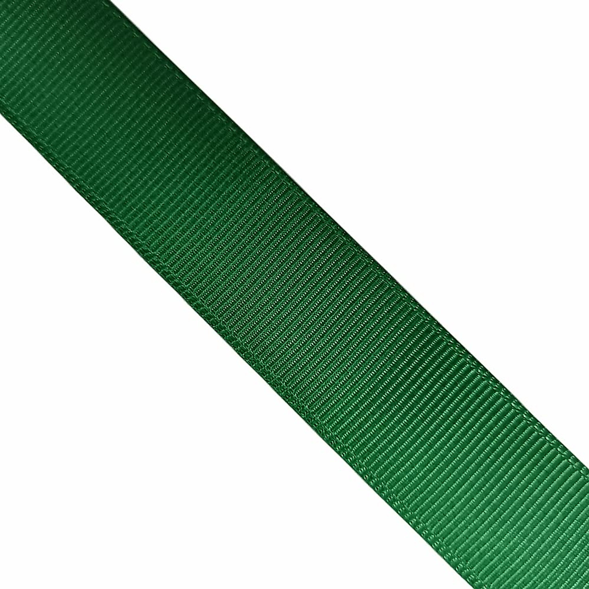 Abbaoww 1/2 Inch 50 Yards Solid Forest Green Grosgrain Ribbon Striped Ribbon for Wedding Decor Gift Wrapping DIY Projects