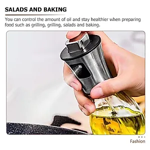 2pcs Oil Bottles for Kitchen Oil Mister for Air Fryer Oil Holder Oil Spraying Bottle Olive Oil Dispenser Spray Cooking Oil Sprayer Mister Spray Bottle Oil Spray Bottle for Cooking