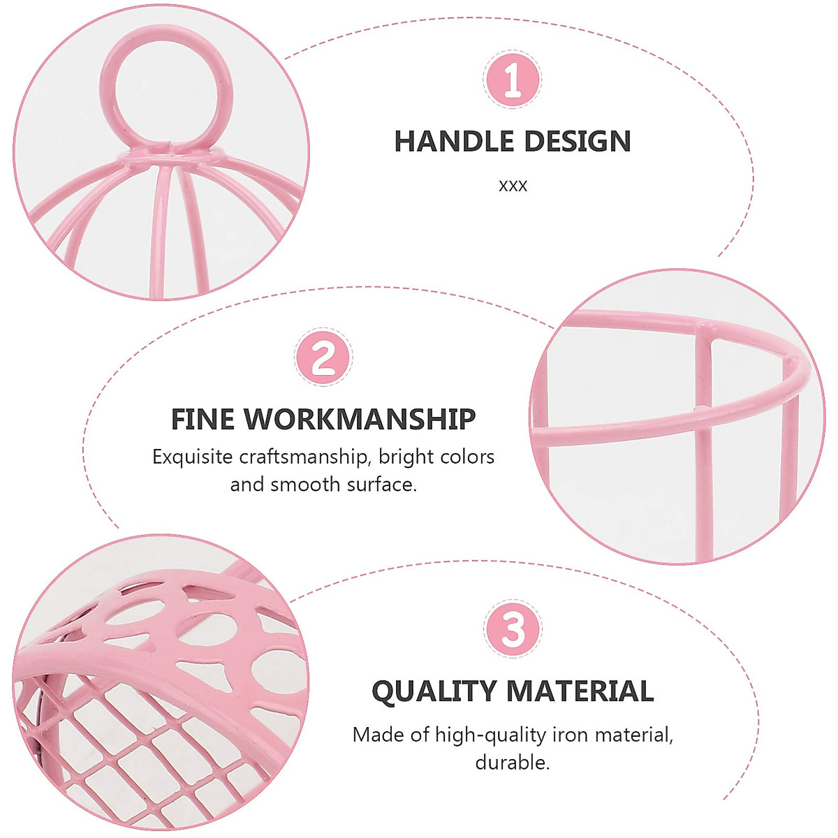 Metal Wall Hanging Bird Cage Mini Desktop Storage Decor Hollow Iron Bird Cage Organizer Home Office Desktop Decor 3pcs Bird Cage Tealight Holder