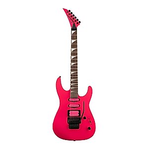 Jackson X Series Dinky DK3XR HSS Electric Guitar - Neon Pink