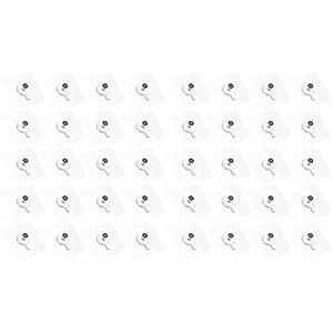 Cabilock 40pcs No Nail- Free Sticky Peg. Mount Trace Stickers Household cm Photo Screw Adhesive Self- Adhesive Kitchen Without Furniture Frame Picture Pegs Non- Transparent