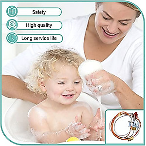 Upgrade SP20075 Pilot and Igniter Assembly Replacement Kit for Natural Gas Water Heater, Compatible with Rheem, Compatible with GE, Includes: Pilot Assembly, Burner Door Gasket, Screws, Clips