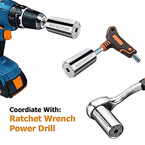 Stocking Stuffers for Men, Gifts for Men, Super Universal Socket Tools, Christmas Gifts for Dad Who Have Everything, Cool Gadgets for Him Father Husband Boyfriend Grandpa, Unique Tool Gifts for Men