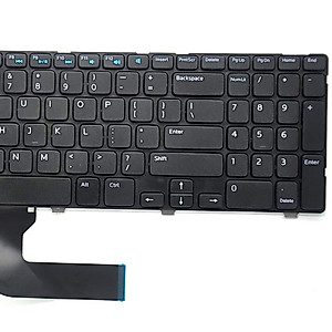 Padarsey Replacement Keyboard Compatible with Dell Inspiron 15-3521 15-3537 15R-5521 15R-5528 15R-5537 M531R Vostro 2521 Laptop