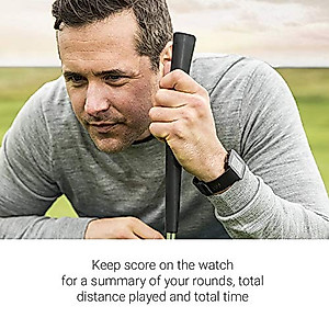 Garmin Approach S10 - Lightweight GPS Golf Watch, Black, 010-02028-00 (Renewed)