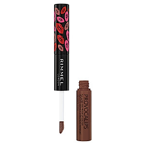 Rimmel London Provocalips 16hr Kiss-Proof Lip Color - Two-Step Liquid Lipstick to Lock in Color and Shine - 780 Shore Thing, .14 fl.oz.