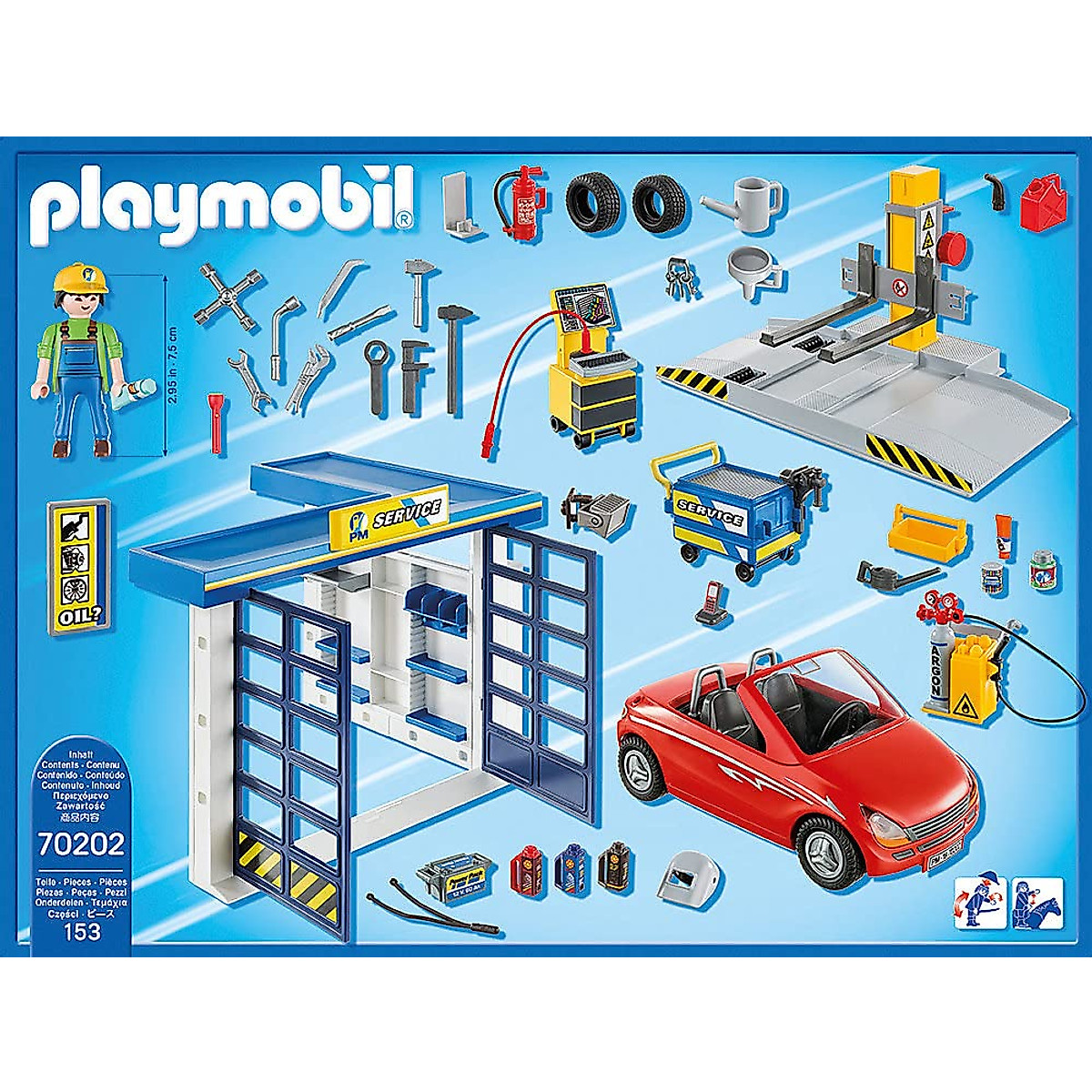 Playmobil Car Repair Garage