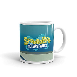 SpongeBob SquarePants The Krusty Krab 11 oz White Mug- Officially Licensed