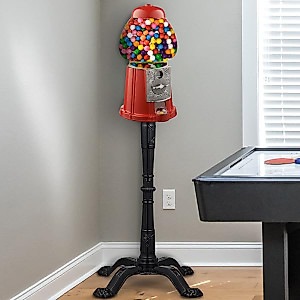 6260 Great Northern 15" Vintage Candy Gumball Machine & Bank with Stand - Everyone Loves Gumballs!