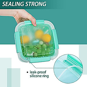 2Pcs 1.5L/50oz Berry Basket Berry Bowl Fruit Strainer Container with Lid Berry Container Box Keep Fruit and Vegetables Fresh for Fridge Storage Picnic Carry Produce Saver Food Blueberries(Green, Pink)