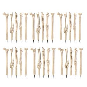 30pcs Bone Shape Ballpoint Pen 0.7 Novelty Creative Ball Point Gift Design Unique Model Pens Student Writing Office Stationery