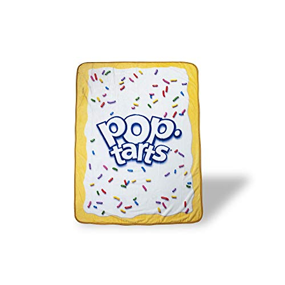 JUST FUNKY Kellogg's Pop-Tarts Pop-Tart Large Fleece Throw Blanket | Pop-Tarts Soft Blankets and Throws | Official Pop-Tarts Throw Blankets | Measures 60 x 45 Inches