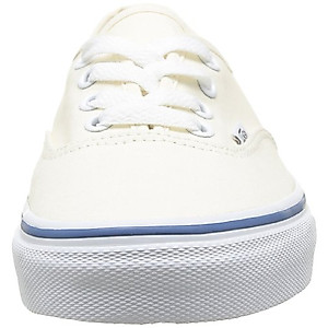 Vans Unisex's Vans Authentic Skate Shoes 8.5 (White/Off White)