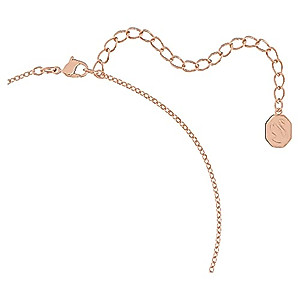 SWAROVSKI North pendant, Red, Rose gold-tone Finish