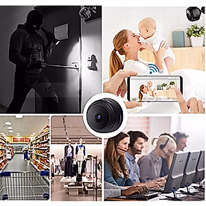 Baoyuteda Mini Spy Camera Wireless Hidden ,1080P WiFi Camera for Home Indoor Outdoor Security Nanny Cams