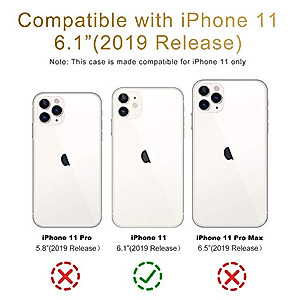 FANXI Rose Skull Phone Case Compatible with iPhone 11 6.1 Inch - Shockproof Protective TPU Aluminum Cute Cool Skeleton iPhone Case Designed for iPhone 11 Case for Men Girls Women Boys