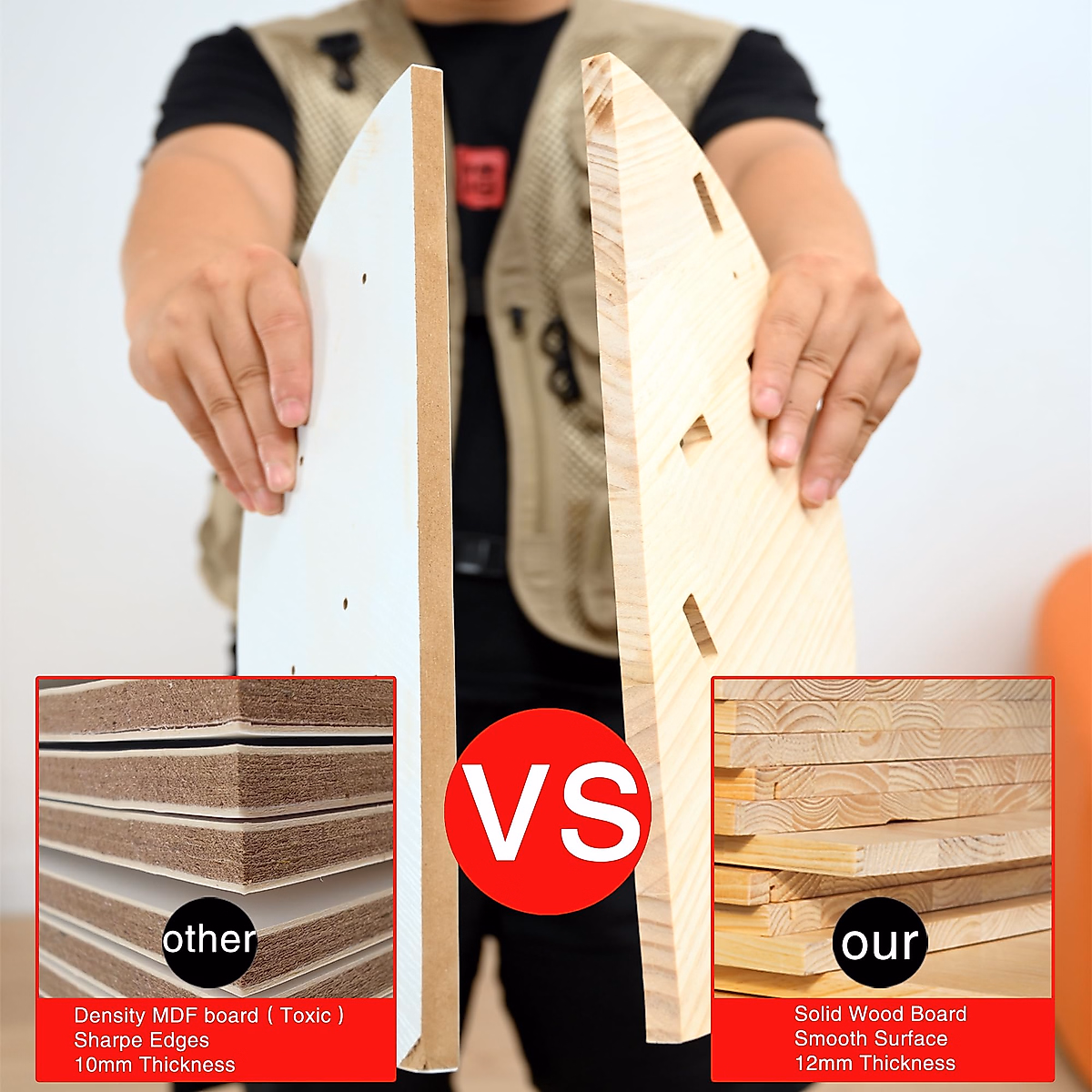 hhgrapehh Rotating Bookshelf, 360 Display Corner Bookshelf for Small Space, 5 Tier Floor Standing Bookcase Storage Rack, Wood Narrow Organizer for Bedroom, Living Room, Study Room, Kids&Adults Solid