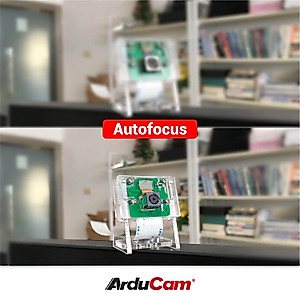 Arducam Motorized Focus Pi Camera, Autofocus for Raspberry Pi Camera Module, Motorized Lens, Software Precise Manual Focus, OV5647 5MP 1080P